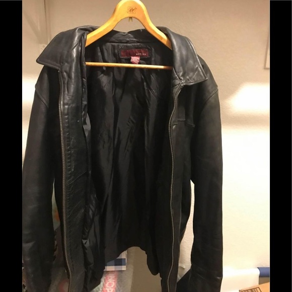 Merona | Jackets & Coats | Merona Leather Jacket | Poshmark